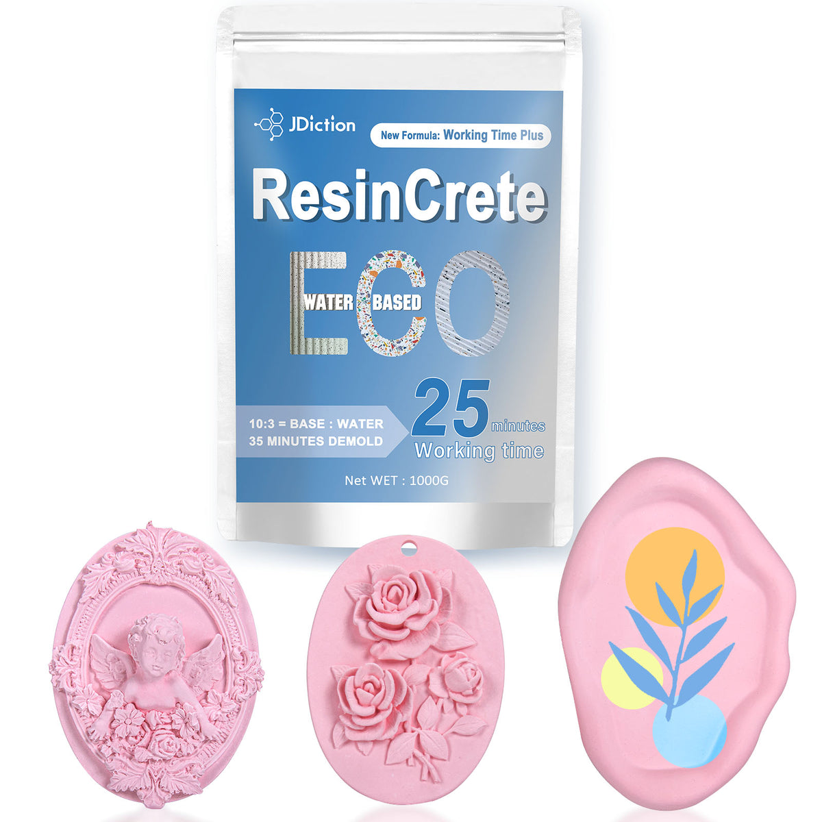 JDiction ResinCrete, The Eco Craft Sets In 40 Minutes