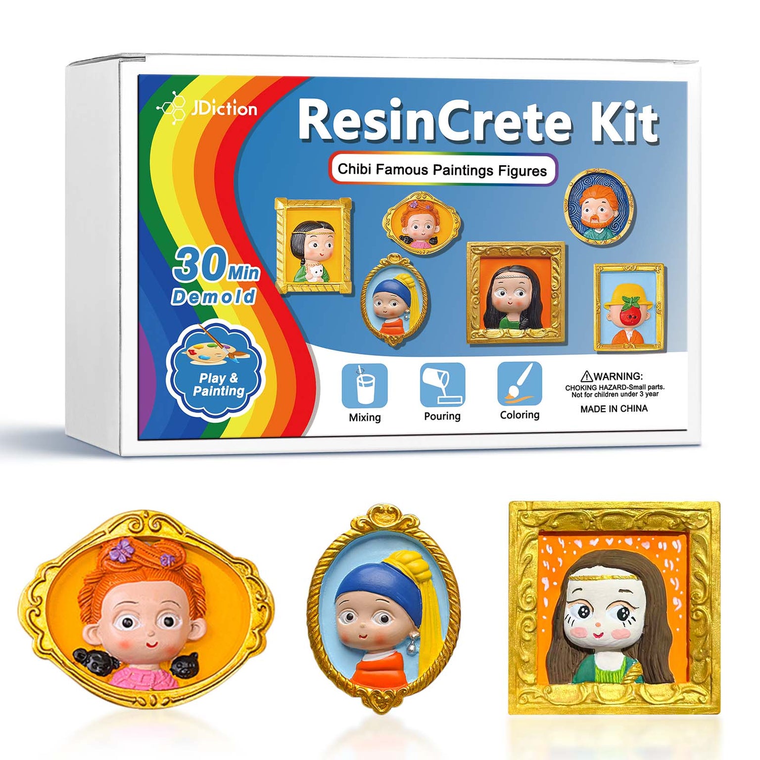 JDiction Epoxy Resin, ResinCrete and UV Resin for Crafters
