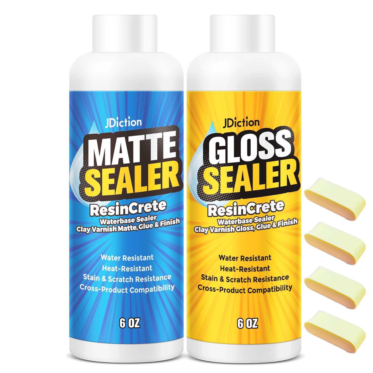 JDiction ResinCrete – Eco Pour Craft Kits for DIY Home Décor & Gifts
