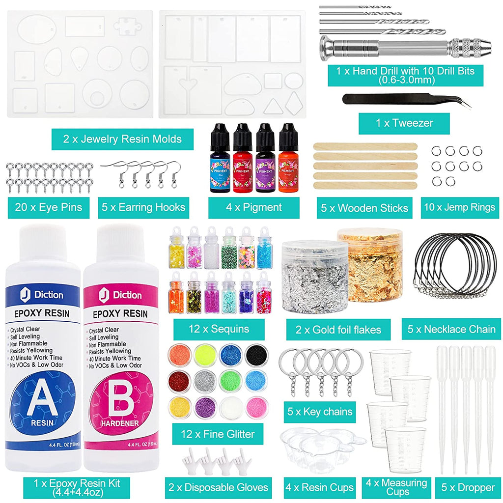 JDiction | Epoxy Resin, ResinCrete and UV Resin