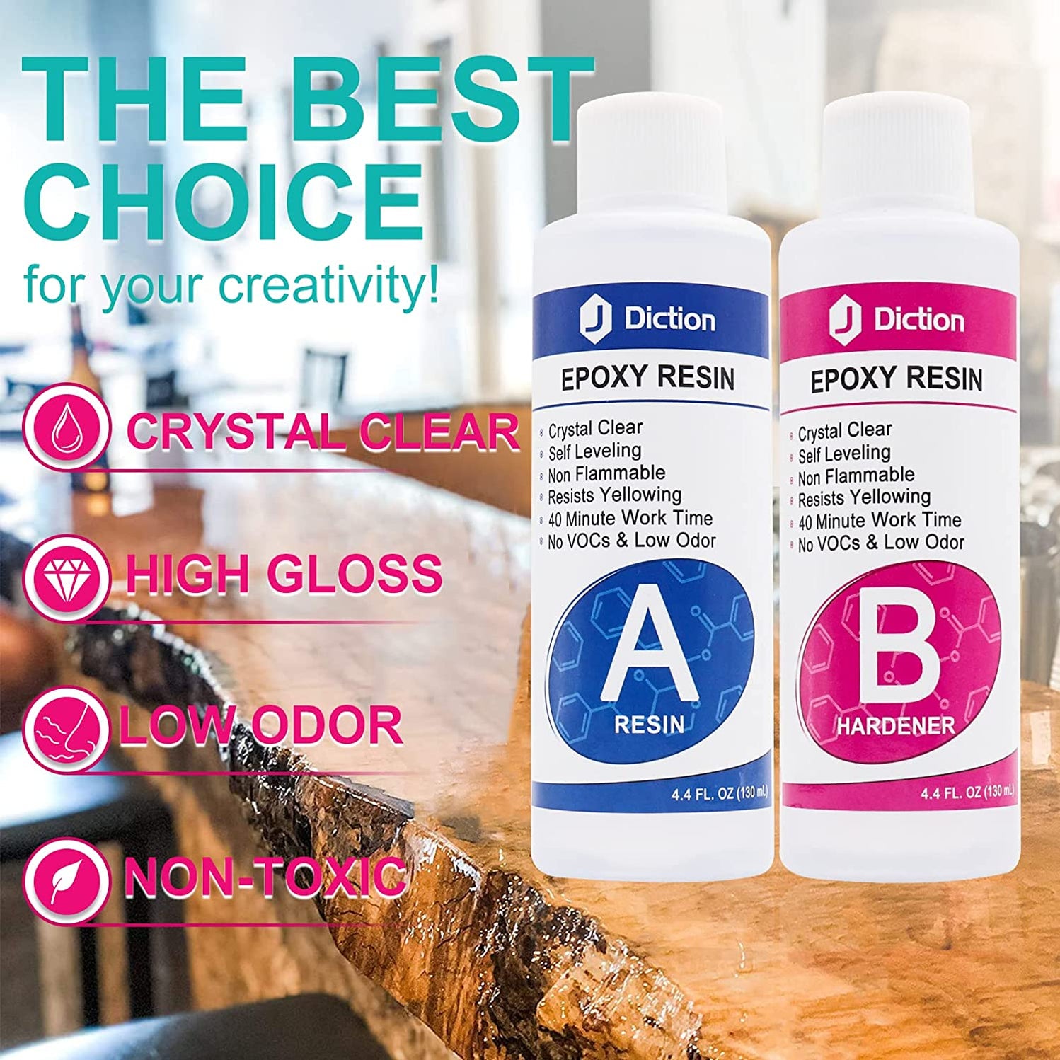JDiction | Epoxy Resin, ResinCrete and UV Resin